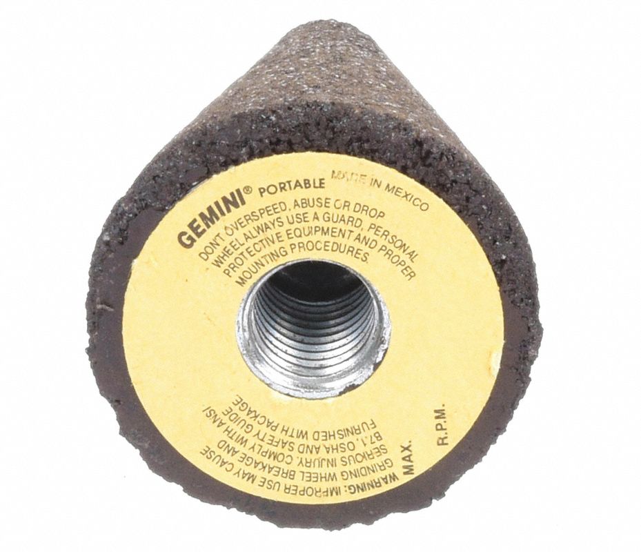 NORTON Cono para Esmerilar Punta Cuad,2 pulg - 1PYL8 | 61463615722 ...