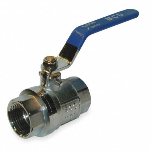 CP Brass Ball Valve,Inline,FNPT,3 in - Grainger