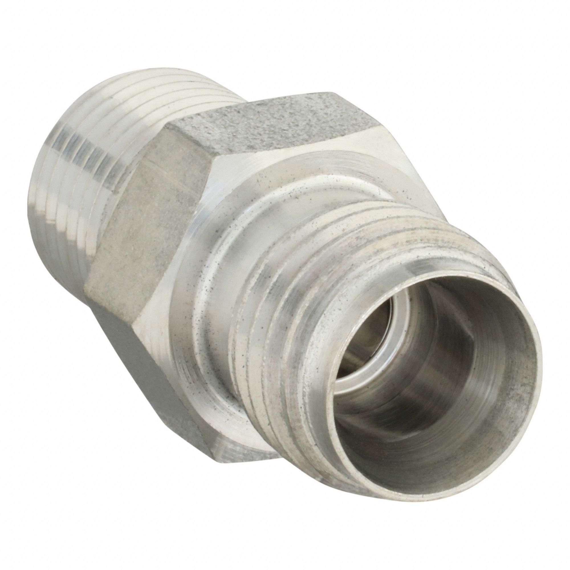 PARKER, 1/4 in OD x 1/8 in Pipe Fitting Size, Compression x MNPT ...