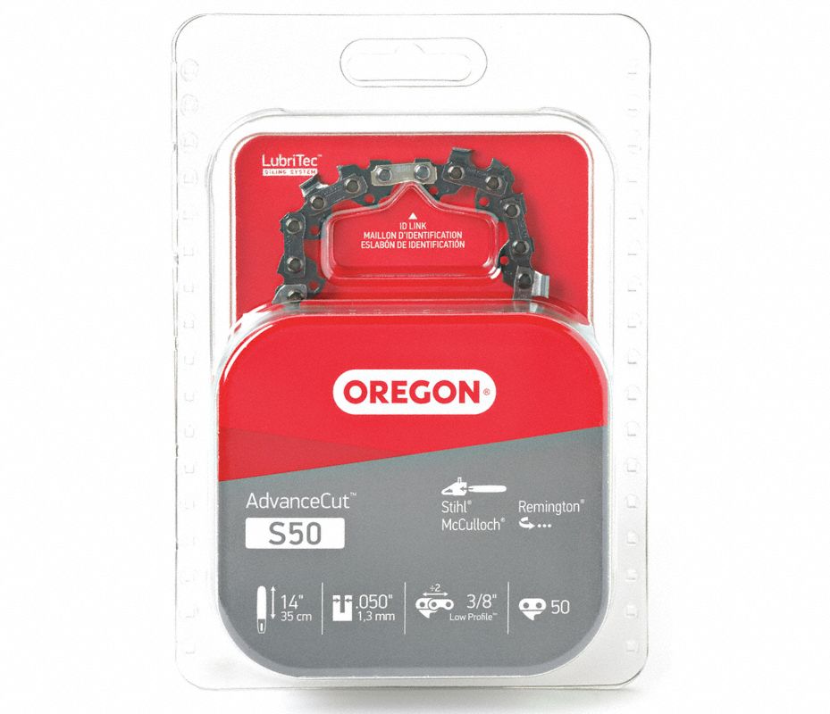 OREGON Cad. p/Motosierras,Cant. de Eslabones 50 - 1R339 | S50 ...