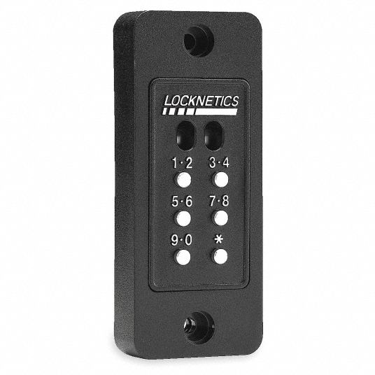 Narrow Access Control Keypad, Momentary, 4 1/2 in Height, Lexan® - Grainger