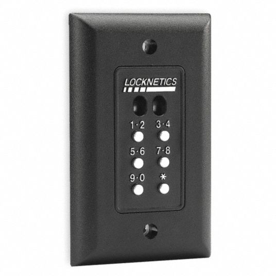 Access Control Keypad, Momentary, 4 1/2 in Height, Lexan® - Grainger
