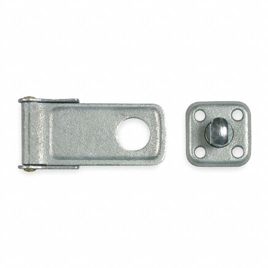 Conventional Rotating Eye Hasp, 1 1/2 inH x 1 1/2 inW x 3 1/4 inL ...