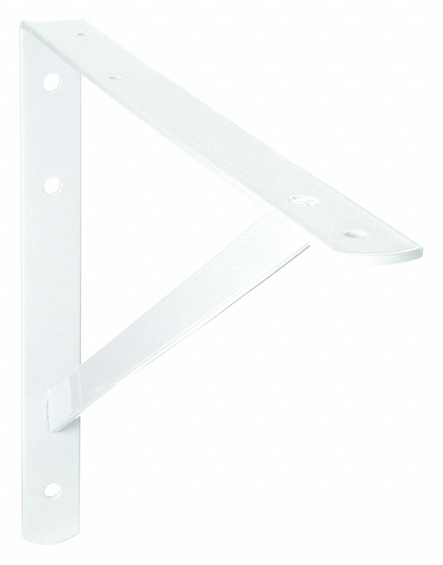 Steel, 175 lb Load Capacity (Lb.), Utility Shelf Bracket - 1RBY6|1RBY6 ...