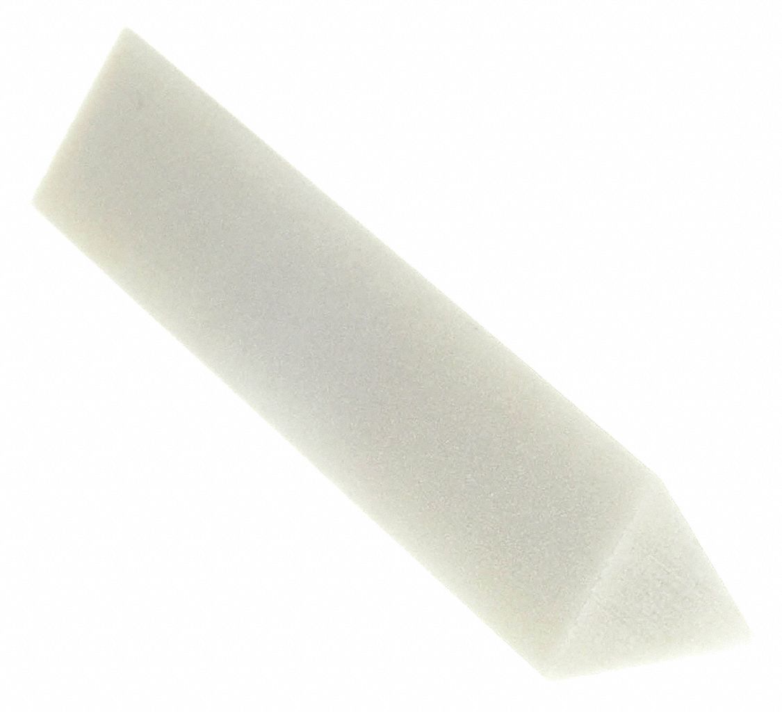 NORTON, Triangular, 3 in L x 1/2 in W x 1/2 in H, Sharpening File ...
