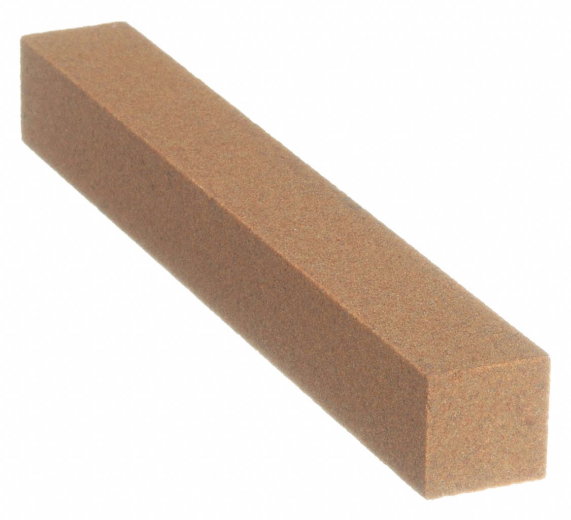 NORTON, Square, 4 in L x 3/8 in W x 3/8 in H, Sharpening File - 4B110 ...