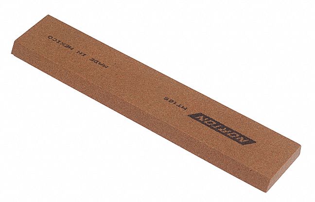 NORTON, Beveled, 6 in L x 1 in W x 1/4 in H, Reamer Stone - 1RCY3 ...