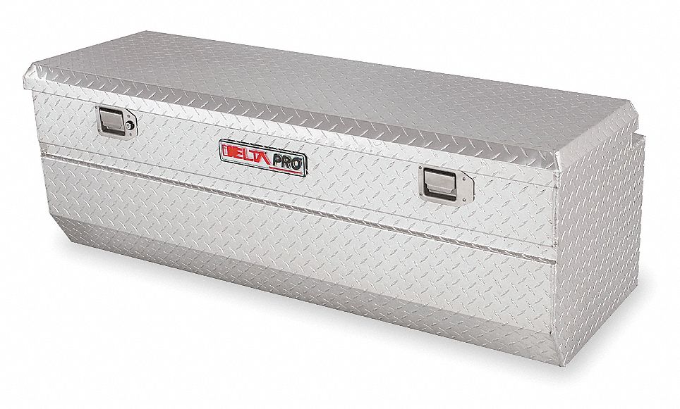 Truck Box Chest, Silver, 15.4 cu. ft. - Grainger