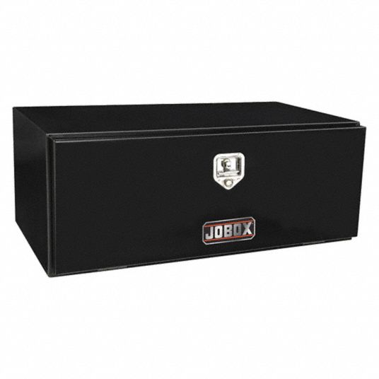 CRESCENT JOBOX, Steel, 18 in Overall Dp, Underbody Truck Box - 1RD61 ...