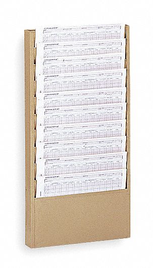 DURHAM MFG, 10 Compartments, Gray, Literature Rack - 1RH26|406-95 ...