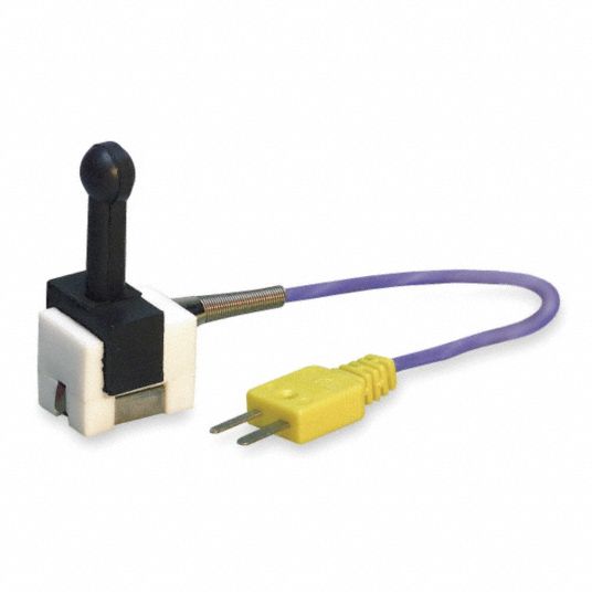 EXTECH Surface Temperature Probe: Thermocouple, Type K, Mini Plug ...