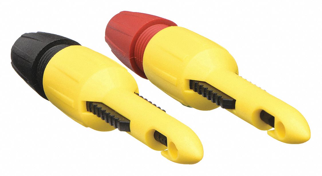 POMONA, 0.080 in (2mm) Std Pin Tip Test Probe, 33/70V, Test Clip ...