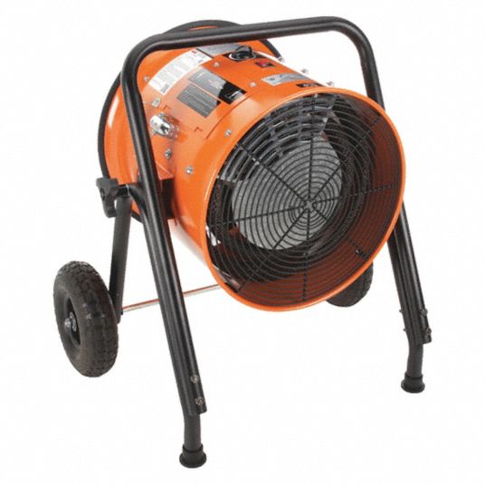 DAYTON, 10kW Watt Output, Hardwired, Portable Electric Salamander ...