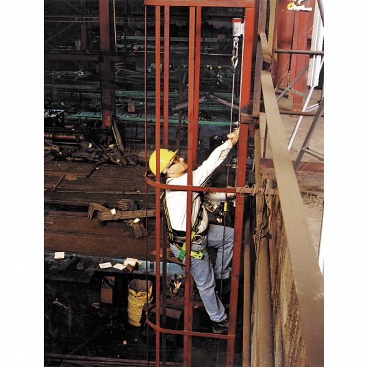 HONEYWELL MILLER, Manual, Steel, Cable Climbing System - 1RL19|TRS/40FT ...