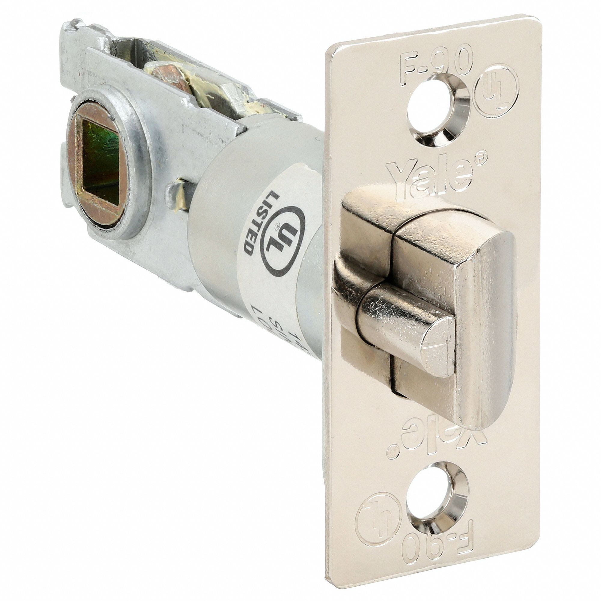 YALE, Chrome, Lockset Latch - 1RM15|280NX26D - Grainger