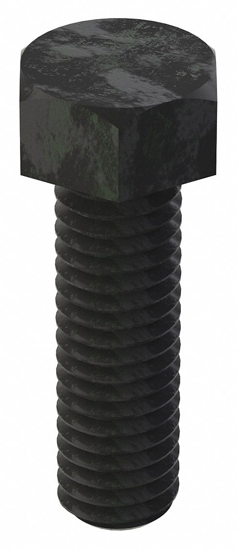 APPROVED VENDOR Tornillo de Cabeza de Dado Hexagonal 3/8"-16 Grado 8 Longitud de 1-1/4", Acabado ...