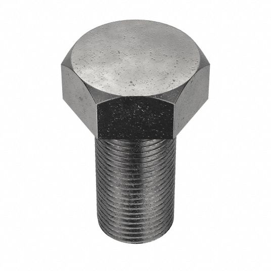 3/4"-16, Hex Head Cap Screw, 1 1/2 in Fastener Length Grade 8, Steel ...