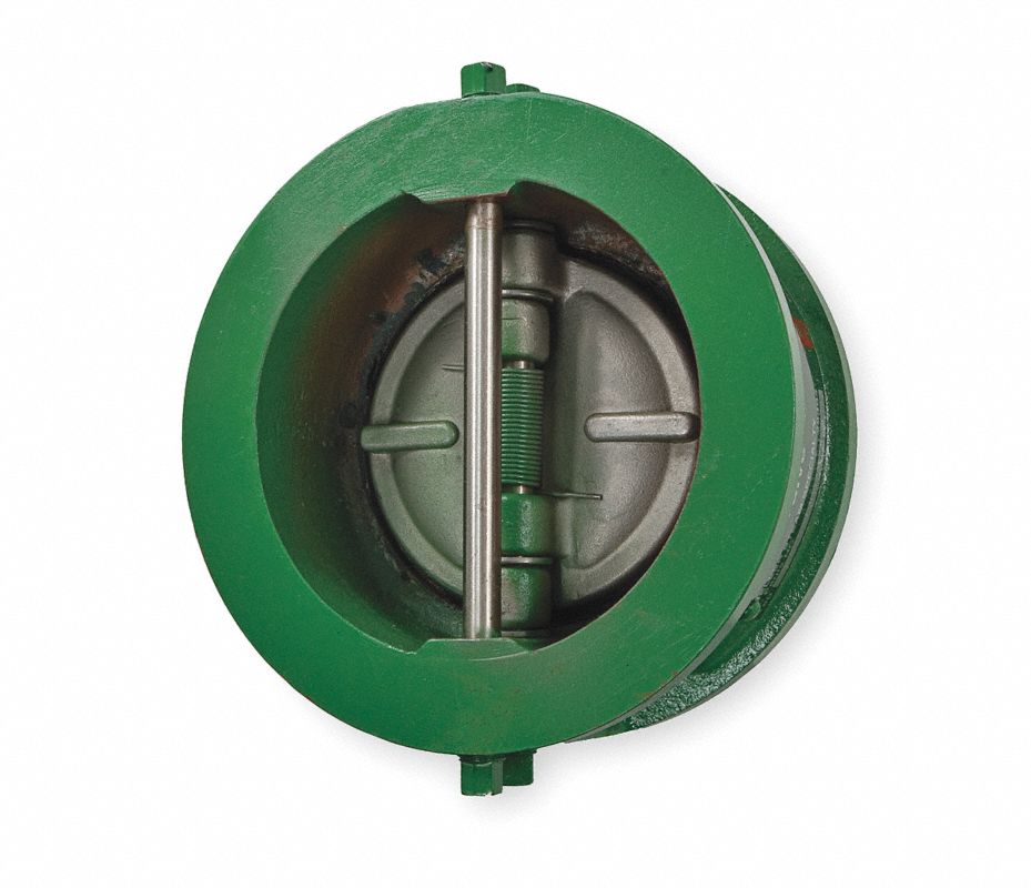 MUELLER STEAM SPECIALTY Válvula de Retención con Disco Doble de 6", Hierro Fundido, Tipo de ...