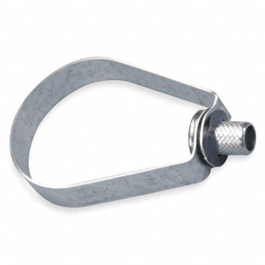 NVENT CADDY Loop Hanger: Pre-Galvanized Steel, 2 in Pipe Size, 300 lb ...