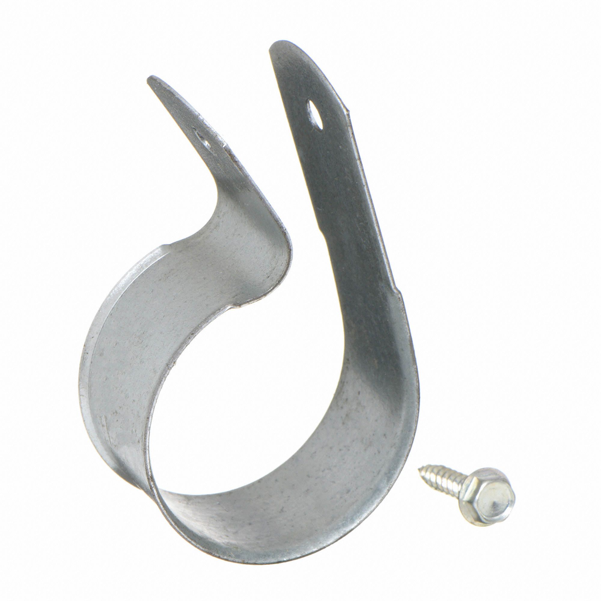 NVENT CADDY Pipe Strap: Pre-Galvanized Steel, 3/4 in Pipe Size, Wrap ...