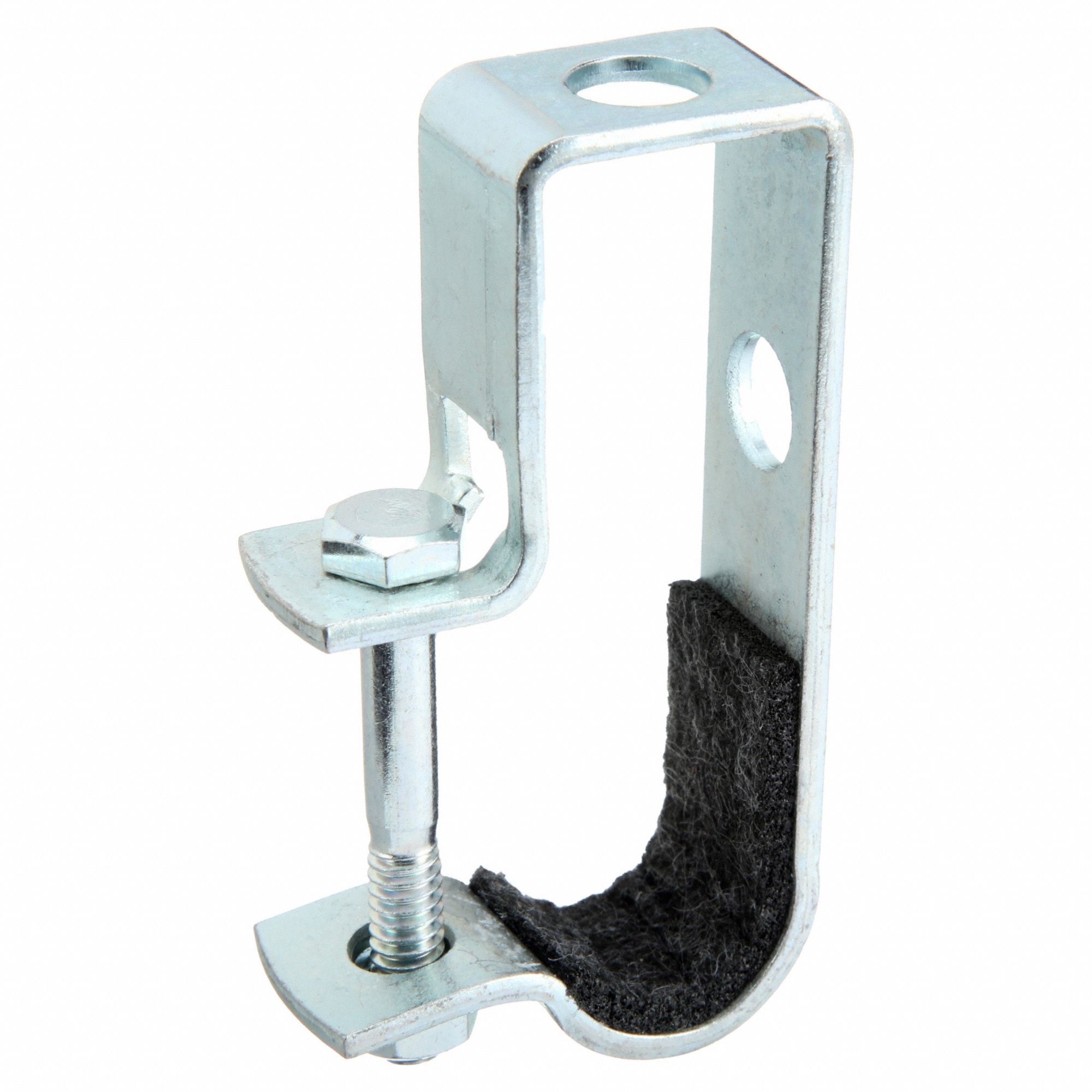 Felt Lined Steel, For 1/2 in Pipe, J Hanger - 1RVA6|4180050FL - Grainger