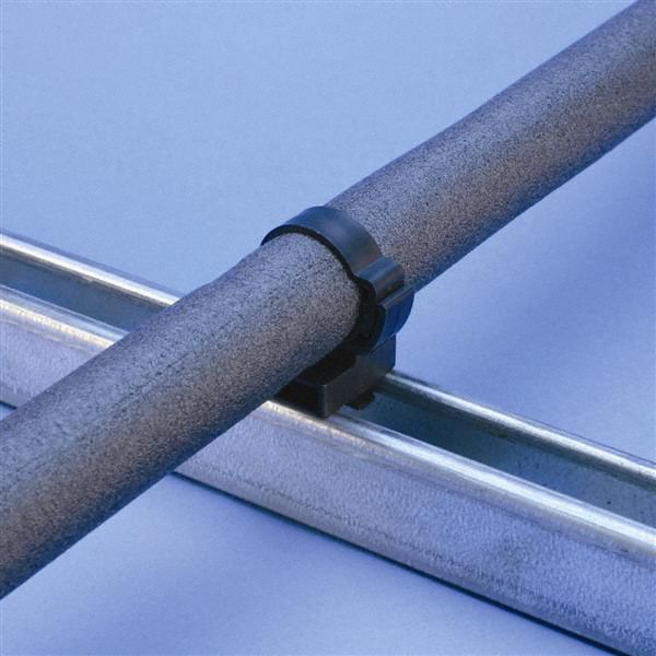 NVENT CADDY Tubing Strut Clip: Polyamide, 1 in Pipe Size, 1 5/8 in Wd ...