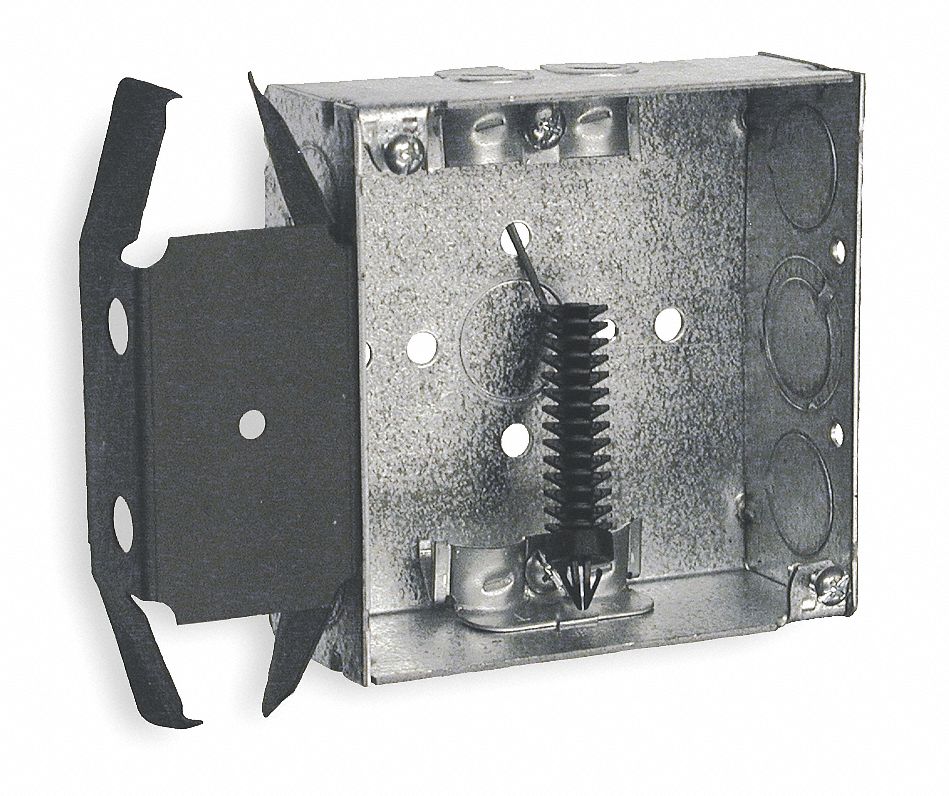 RACO, Steel, Steel - 4" x 4" Square Box Material & Nominal Size ...