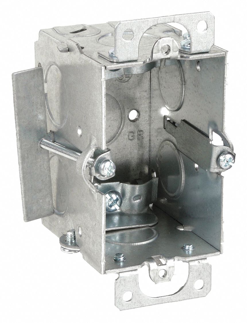RACO, Steel, Steel Material & Nominal Size, Electrical Box - 1RVX7|512 ...