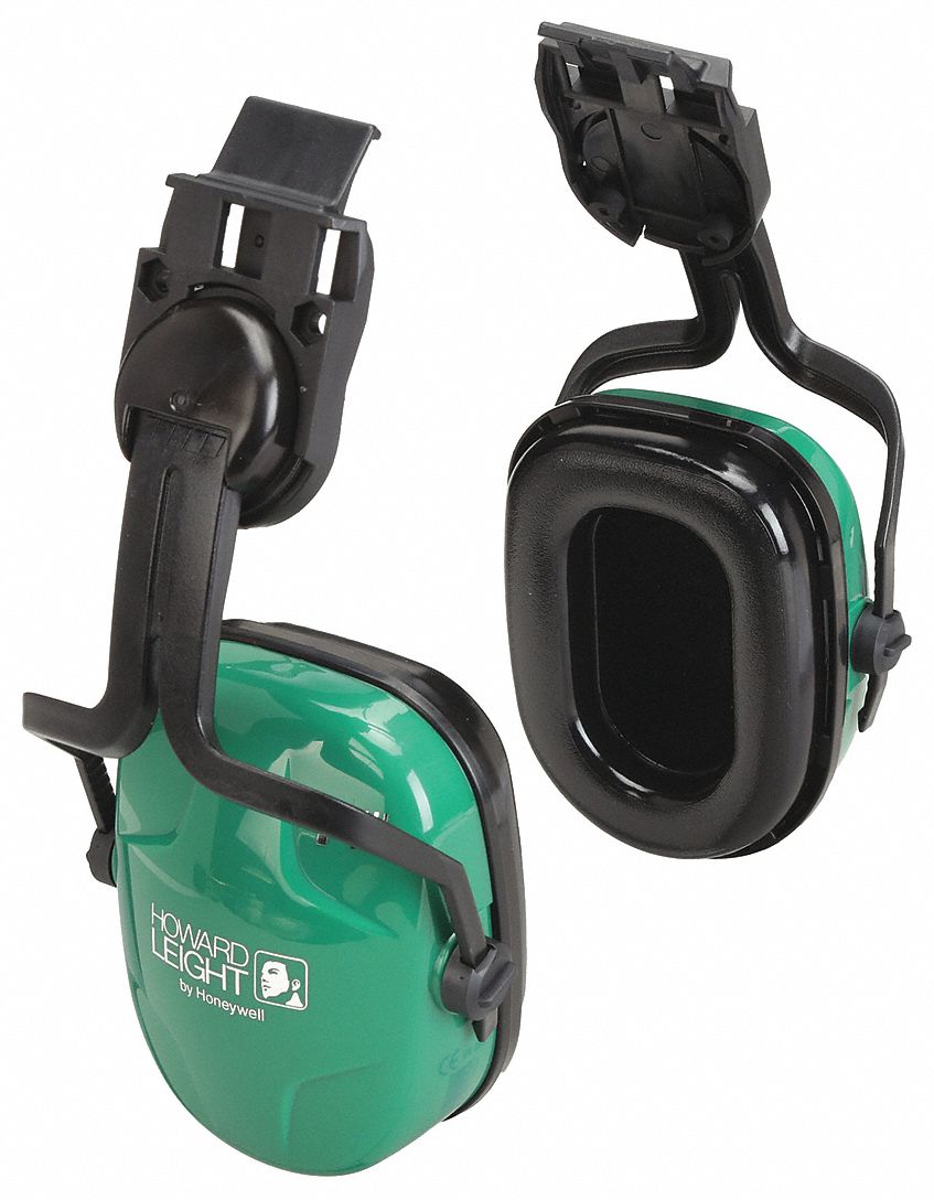 HONEYWELL HOWARD LEIGHT, Hard Hat-Mounted Earmuff, Passive, Ear Muffs ...
