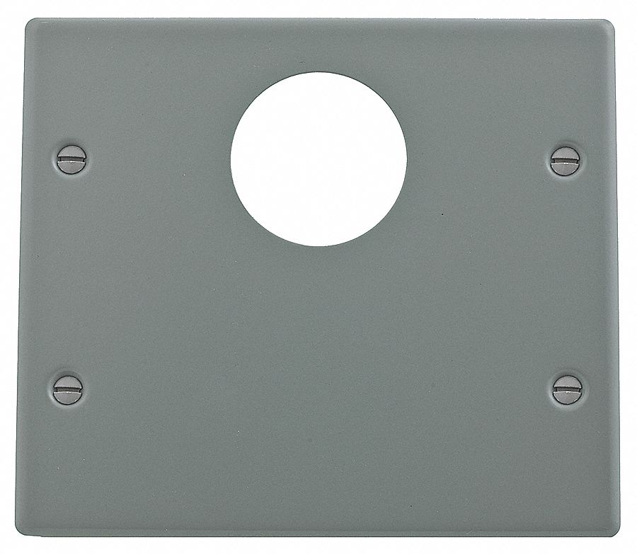 HUBBELL WIRING DEVICE-KELLEMS, 4000, Steel, Plate - 1RYT2|HBL4747JXGY ...