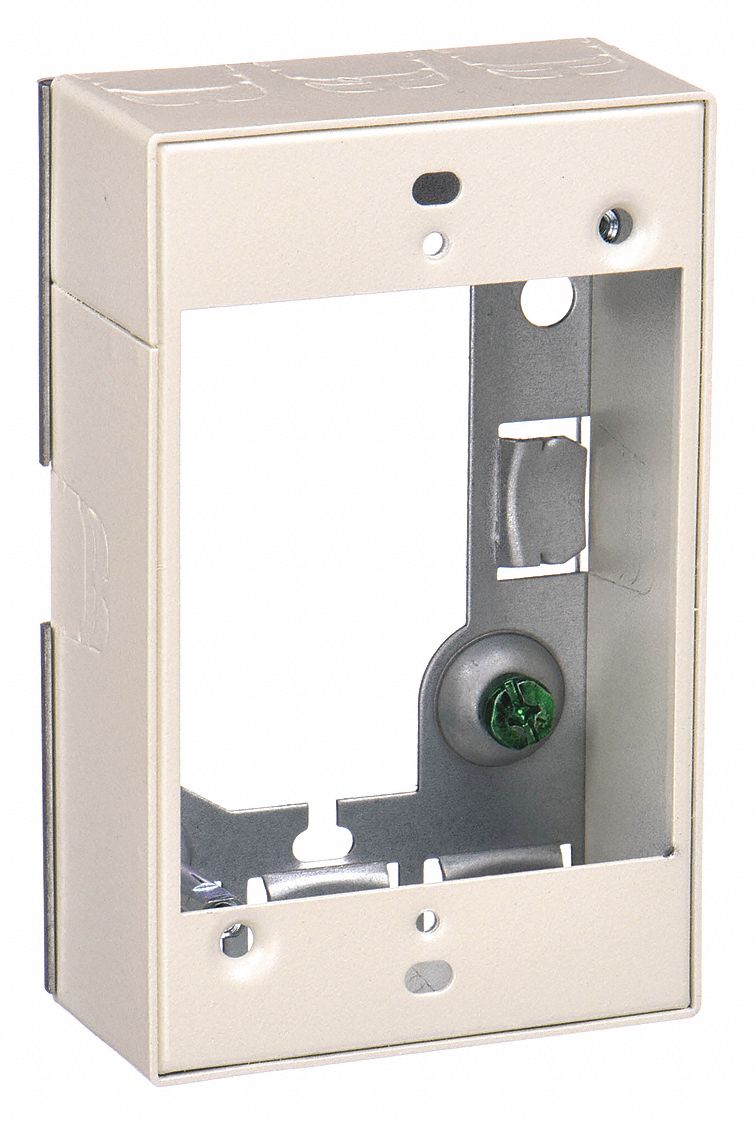 HUBBELL WIRING DEVICE-KELLEMS, 500/700/750, Steel, Extension Box ...