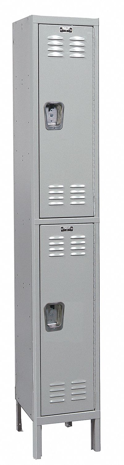 HALLOWELL, 15 in x 18 in x 78 in, Louvered, Antimicrobial Wardrobe ...