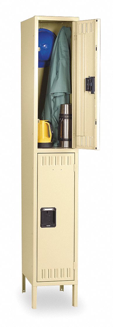 TENNSCO, 15 in x 18 in x 78 in, Louvered, Wardrobe Locker - 1RZW9|DTK ...