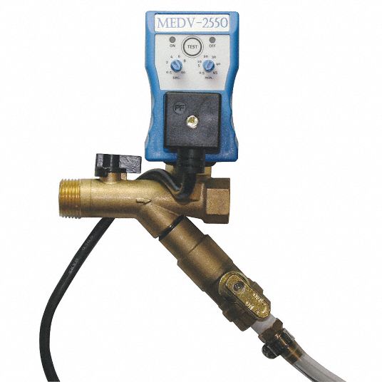 1/2 in NPT, 115V, Plastic and Brass Timed Electric Auto Drain Valve ...