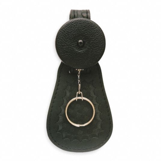 1 1/8 in Key Ring Dia, Black, Key Reel - 1TCX6|0001-104 - Grainger