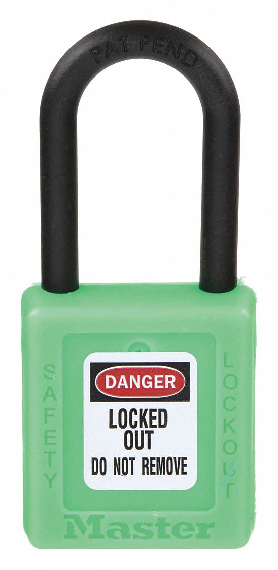 MASTER LOCK, Keyed Different, Thermoplastic, Lockout Padlock - 1TDD4 ...