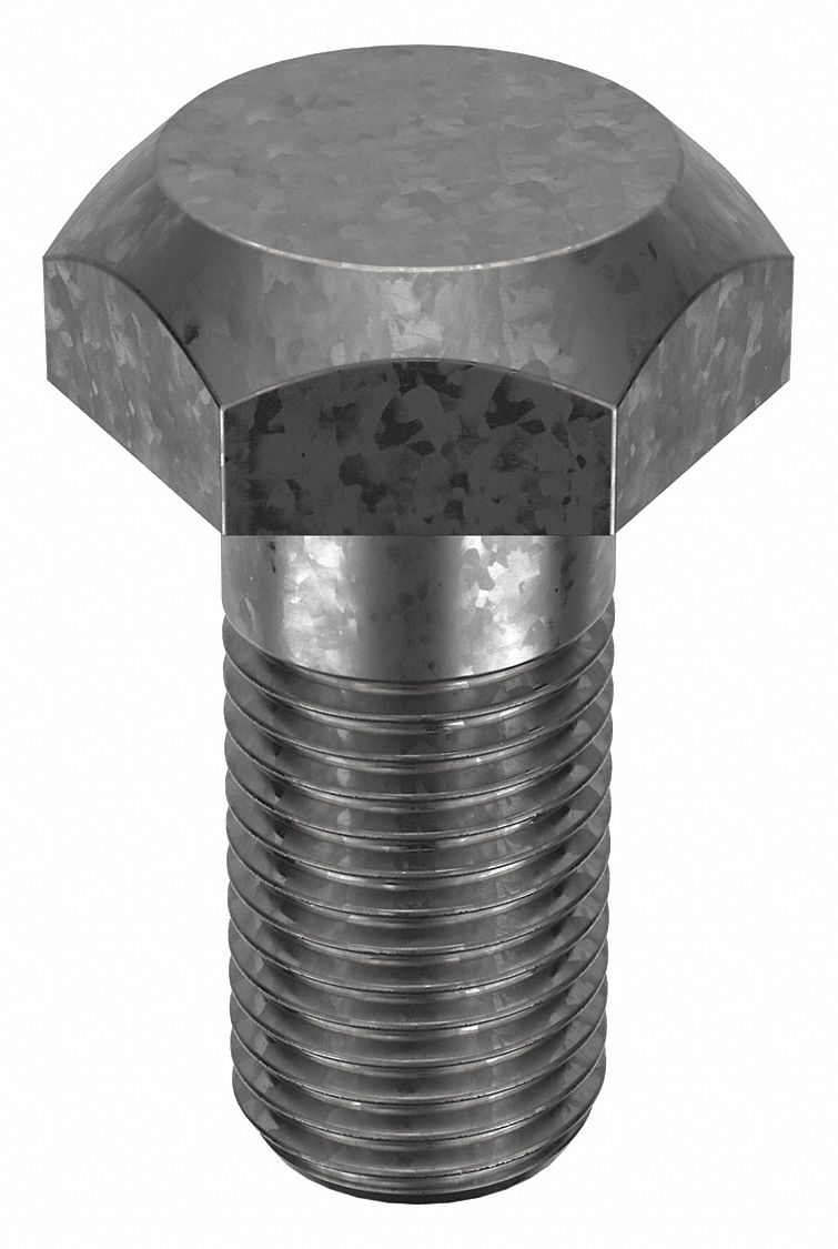 Steel, A325 Type 1, Structural Bolt - 1TE76|HCI31250275GUSA-005BX ...