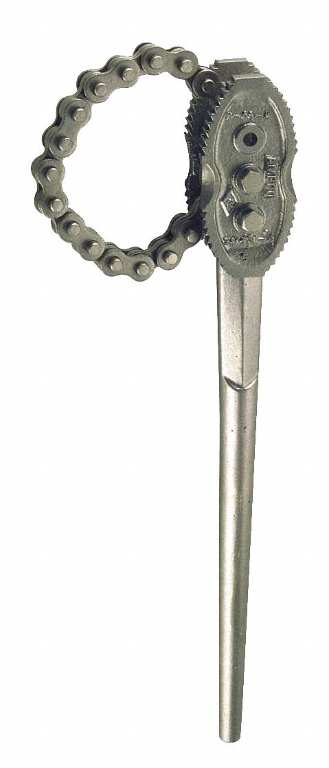 AMPCO, Natural, For 1 1/2 in Outside Dia, Chain Wrench - 1TEB7|W-60 ...