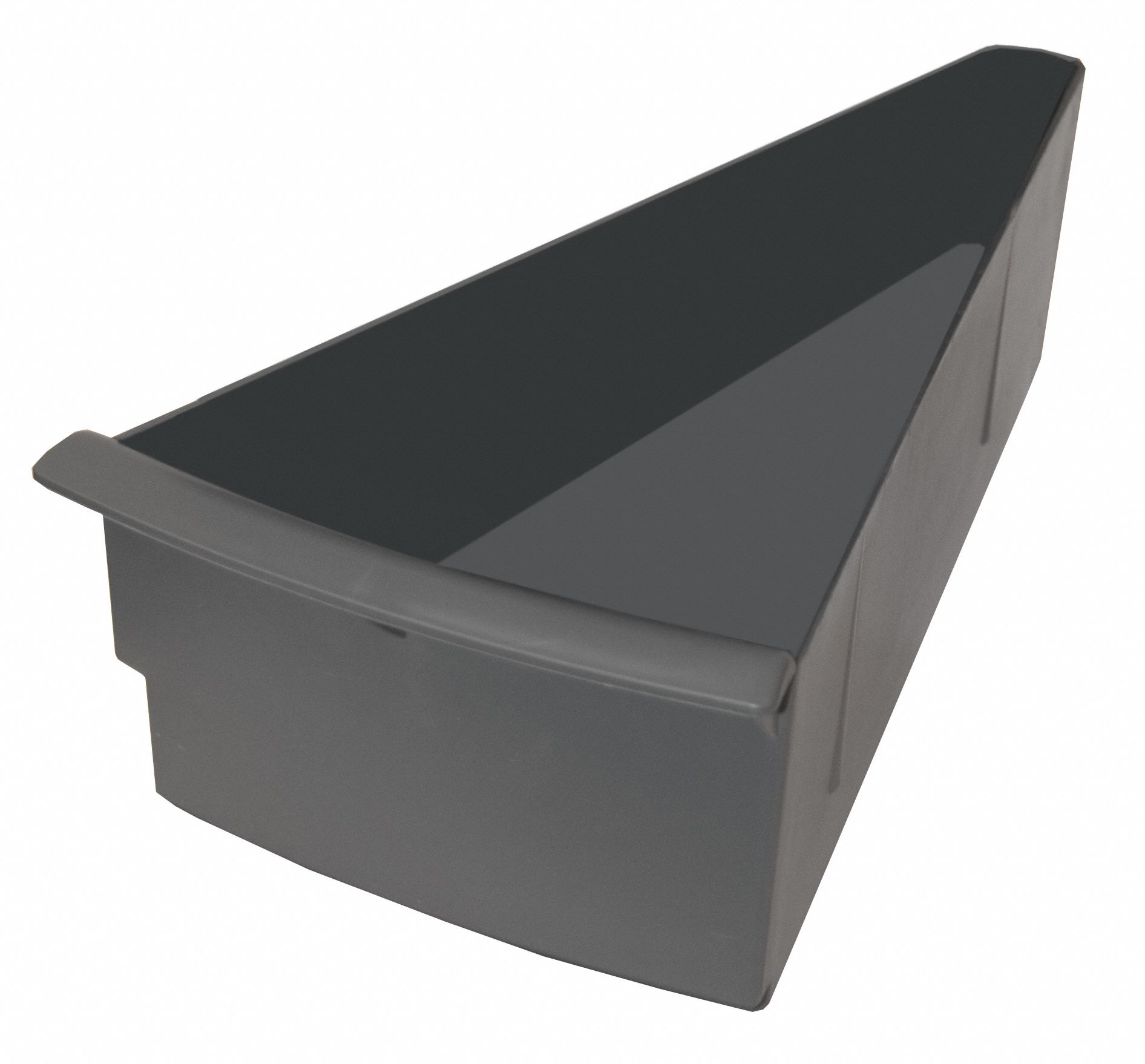 DURHAM MFG, 6 1/2 in x 13 7/8 in x 4 1/2 in, Polypropylene, Rotary Bin ...