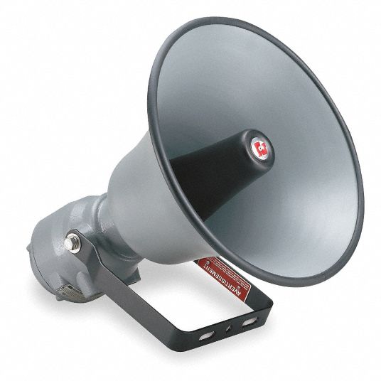 FEDERAL SIGNAL Explosion Proof Electronic Siren Device, Continuous ...