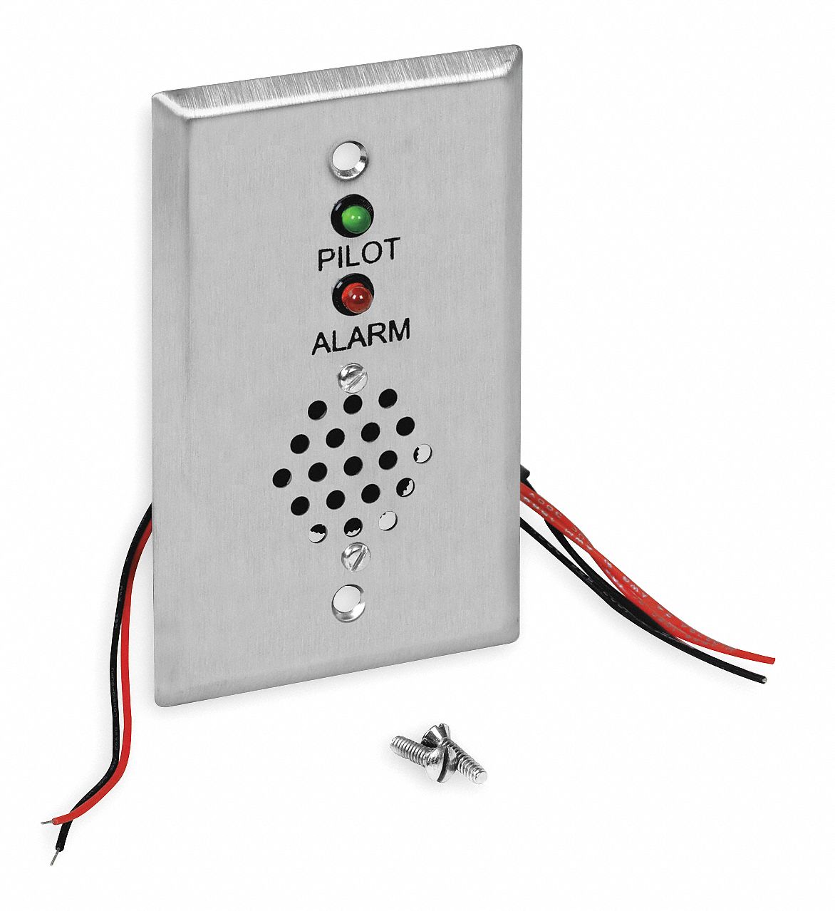 Remote Alert Indicator,Two LED And Audio - Grainger