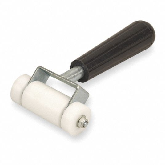 Seam Roller,3 1/2 In,Solid Nylon Roller - Grainger