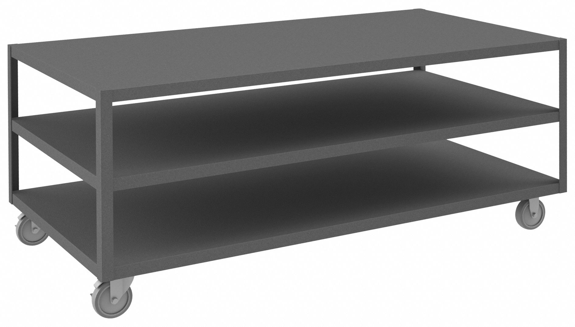 DURHAM MFG, Fixed Ht, Steel, Work Table - 1TGP6|HMT-3672-3-95 - Grainger