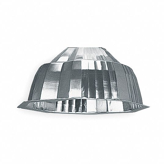 13 5/8 in Overall Lg, 13 5/8 in Overall Wd, HID Fixture Reflectors ...