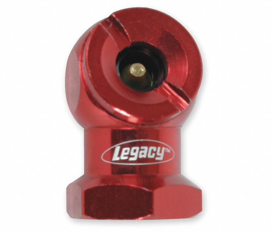 LEGACY Inflador,Rojo,Aluminio,Dia 1/4(H)NPT - Infladores y Mandriles ...