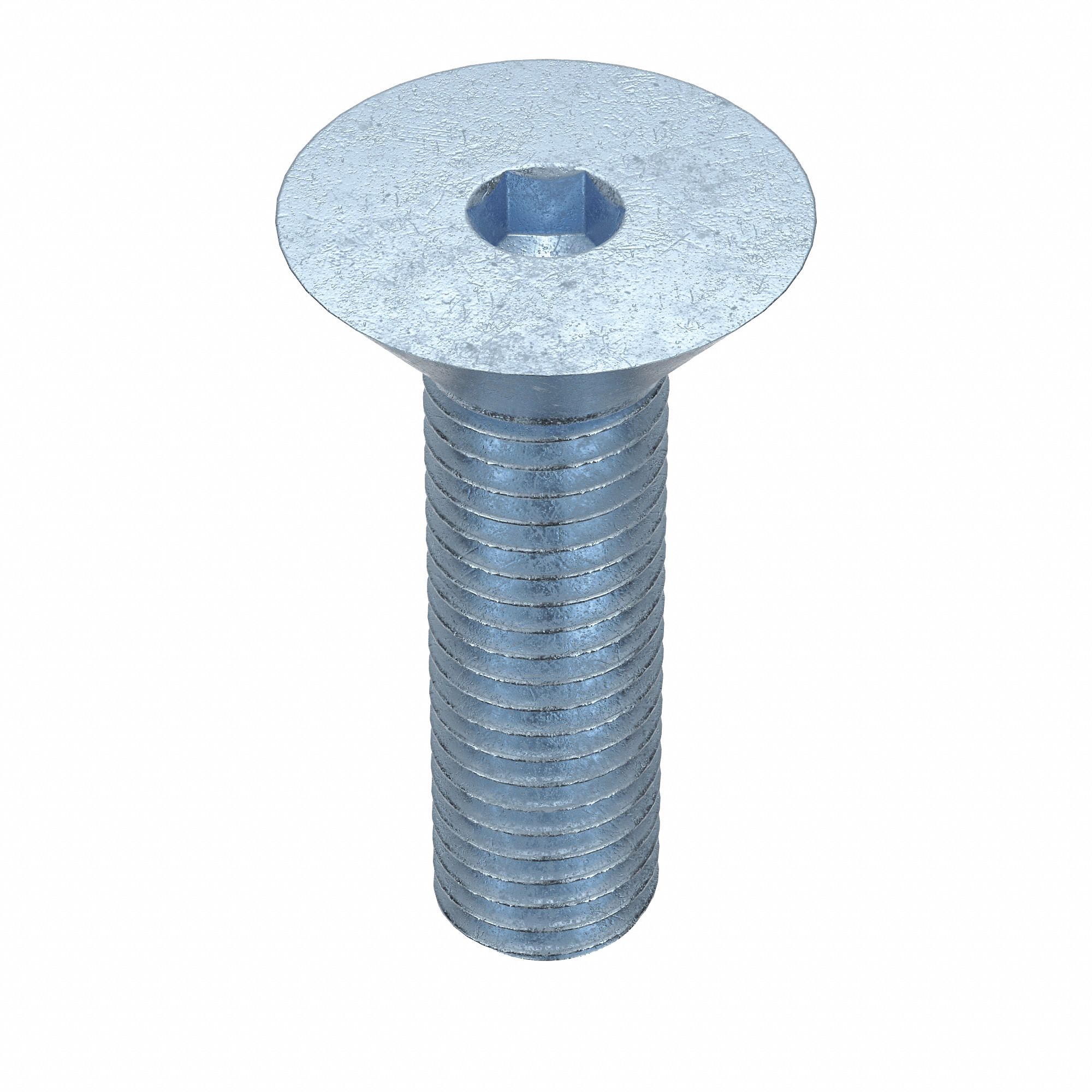 1/4"-28 Thread Size, 11/16 in Lg, Socket Flat Head Screw - 1TLB1|1TLB1 ...