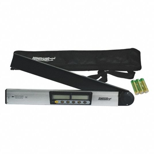 Digital Laser Level/Angle Finder,Adj Arm - Grainger