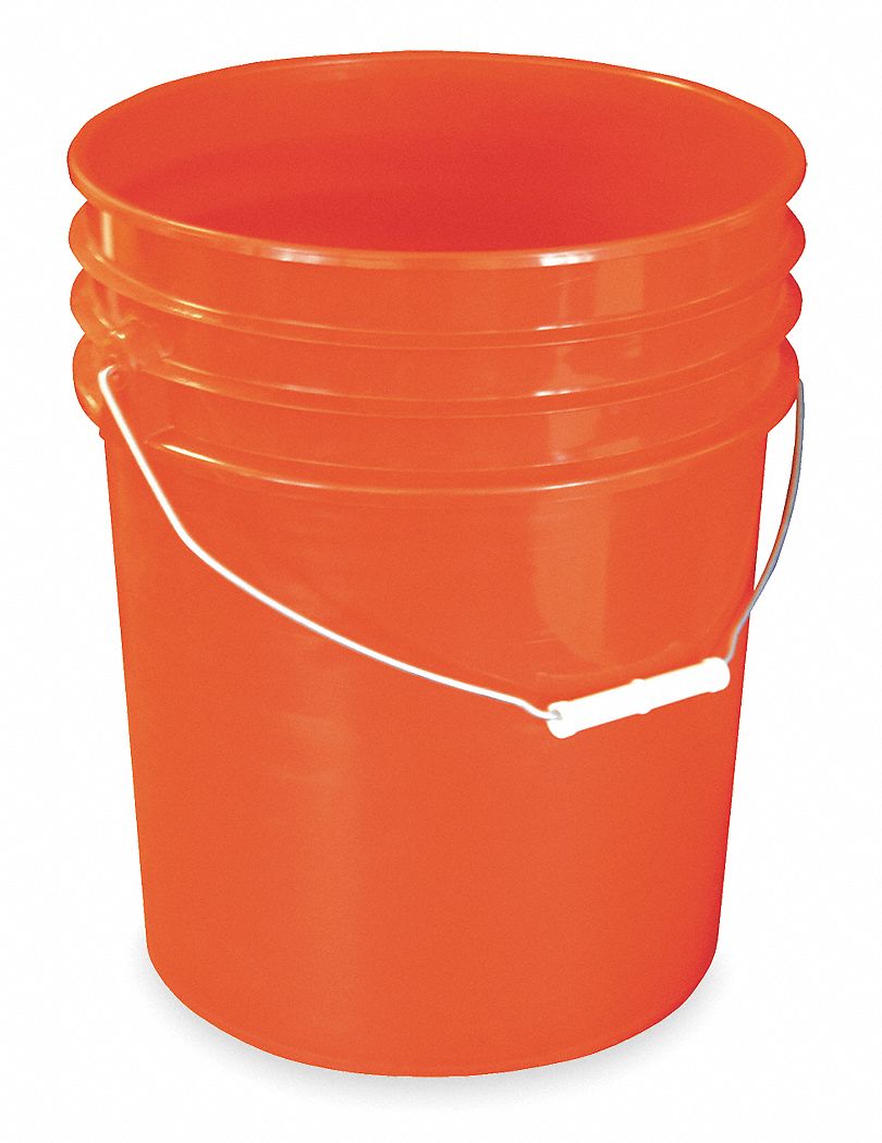 VESTIL Balde de Plástico, Rojo - Baldes de Almacenamiento y Cubetas ...