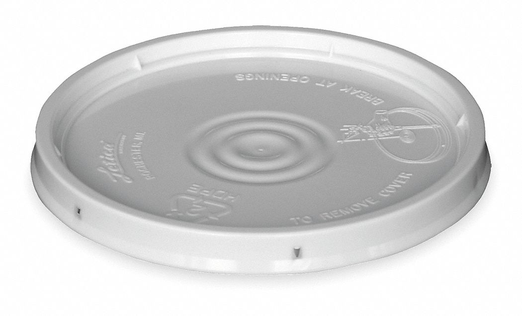 Plastic Pail Lid - Grainger