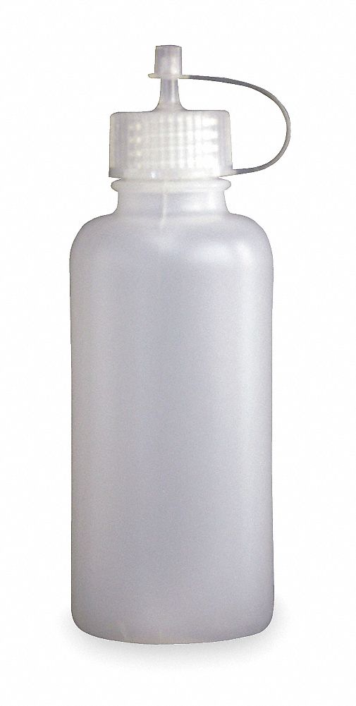 Round Dispensing Bottle, Dispensing, Plastic, 10 PK - Grainger